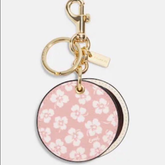 Coach | Accessories | Nwt Coach Mirror Bag Charm Keyring With Graphic ...
